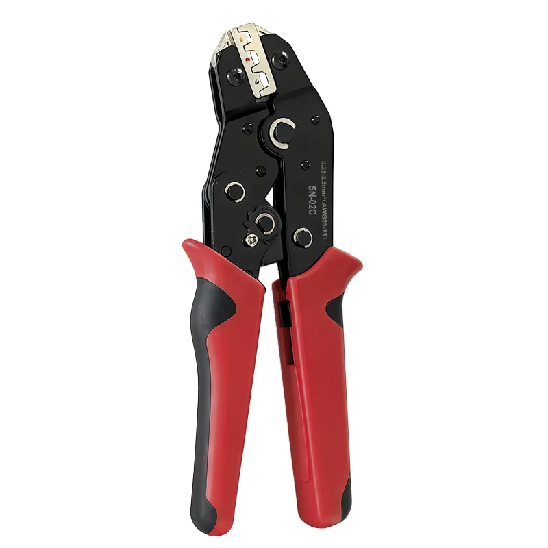 HS-02C Ratchet Coaxial Cable Crimping Tool – Precision Crimper for Coax ...