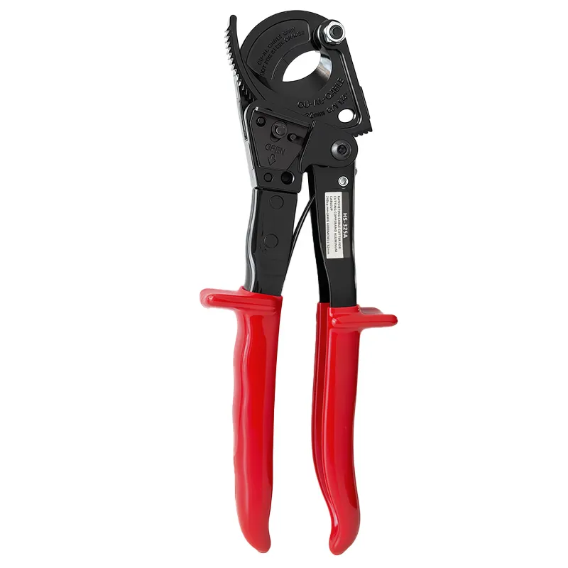 HS-325A Ratchet Cable Cutter – Heavy-Duty Wire Cutting Pliers for ...